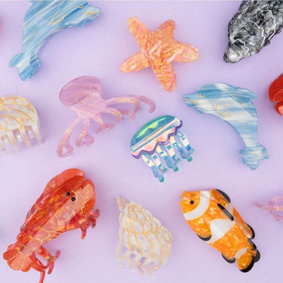 Coucou Suzette - Large Mussle Hair Claw - Hårklemme – AREASTORE.DK